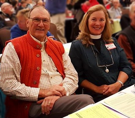 Tom Barden and Amma Susan - St. Andrew's Episcopal Church